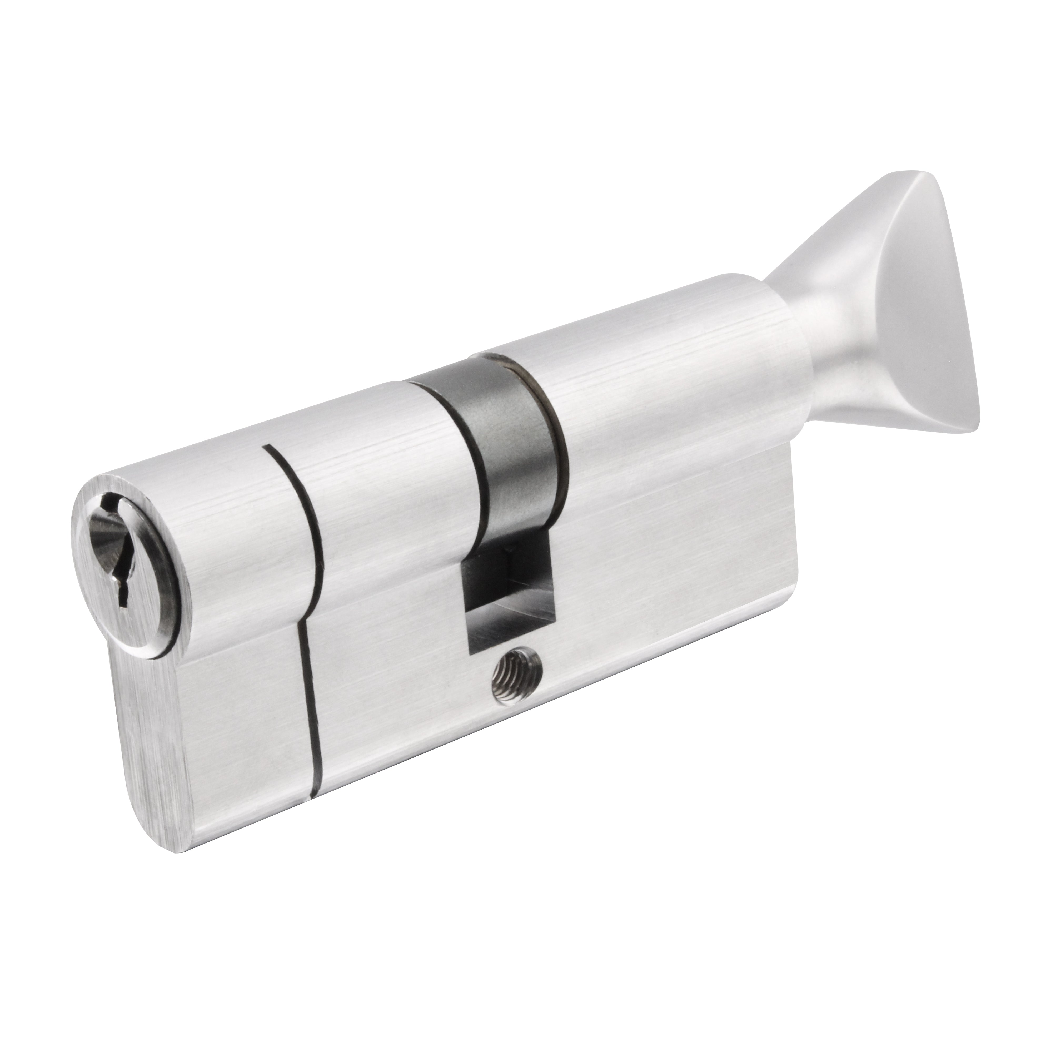 5 Pin 30/40mm 70mm [25+35+10mm] Euro Cylinder and Turn - Keyed to ...