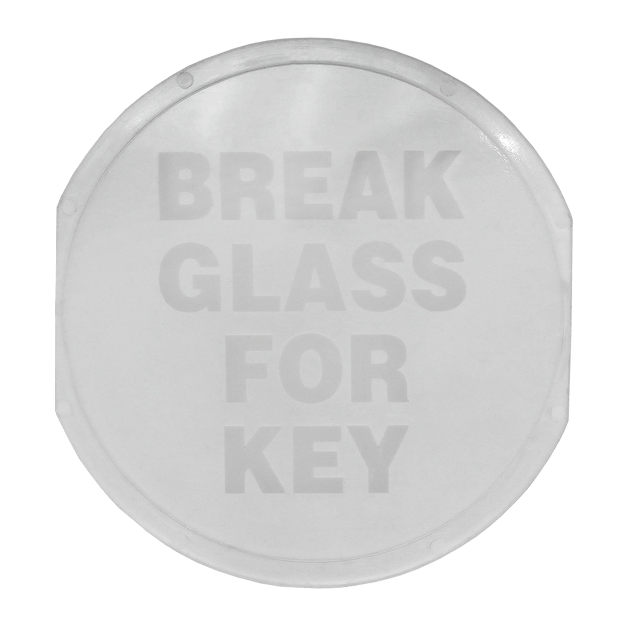 Replacement Plastic Screen For Break Glass Key Box - tradefit