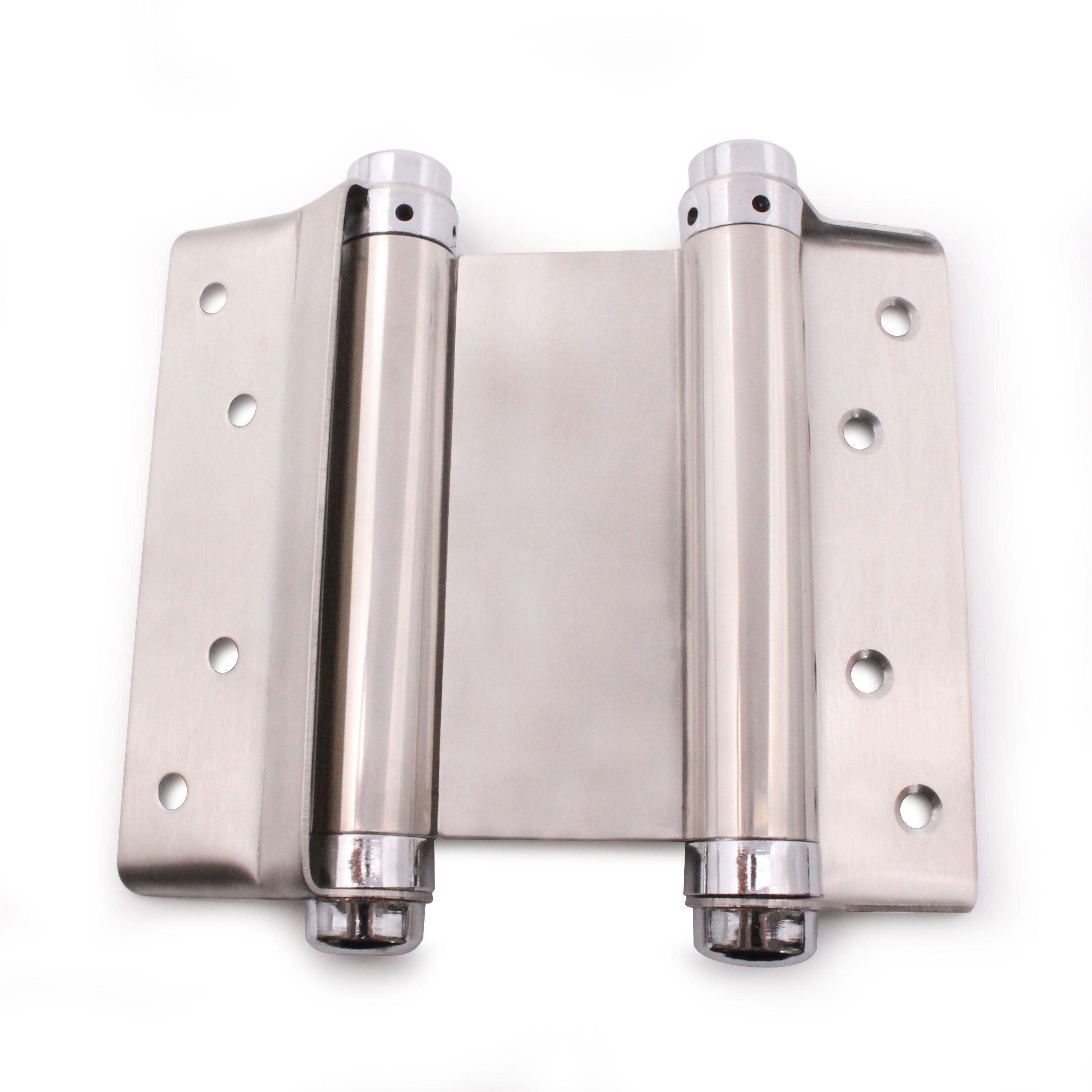Double Action Spring Hinges 5" Stainless Steel - 127mm - Satin - Pair ...