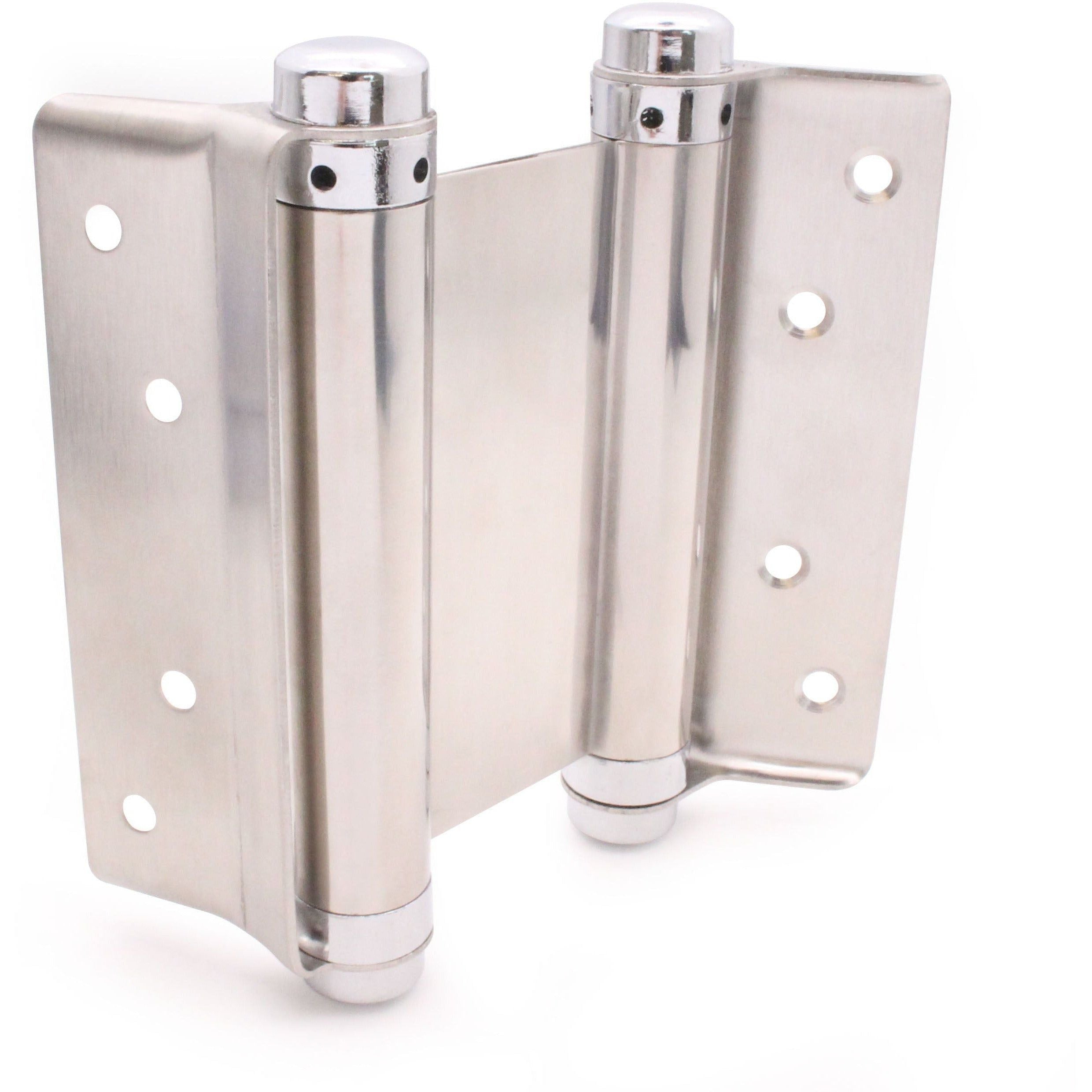Double Action Spring Hinges 5" Stainless Steel - 127mm - Satin - Pair ...