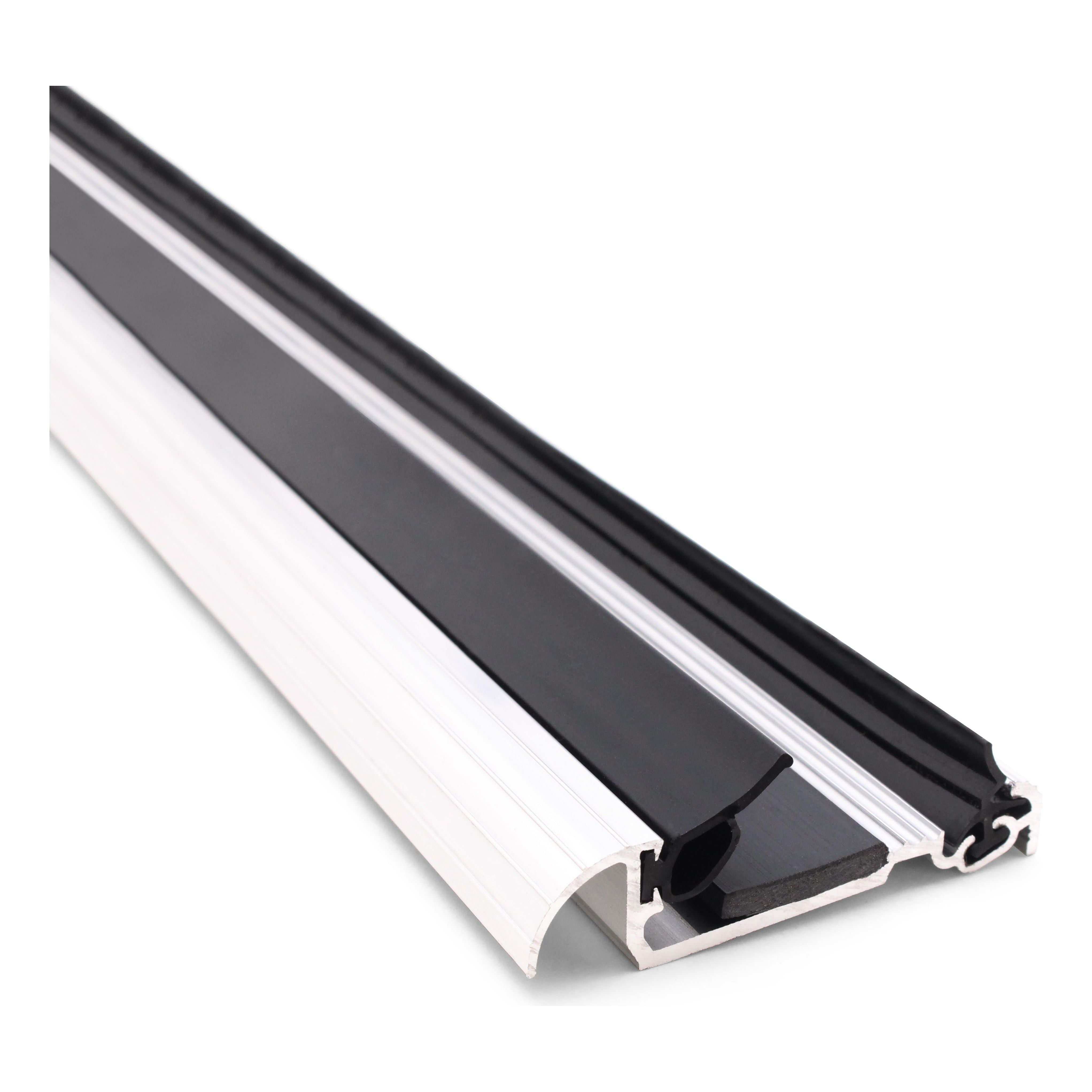 FD30 Fire Door Threshold - 44mm Inward Opening Doors - Bright Silver ...