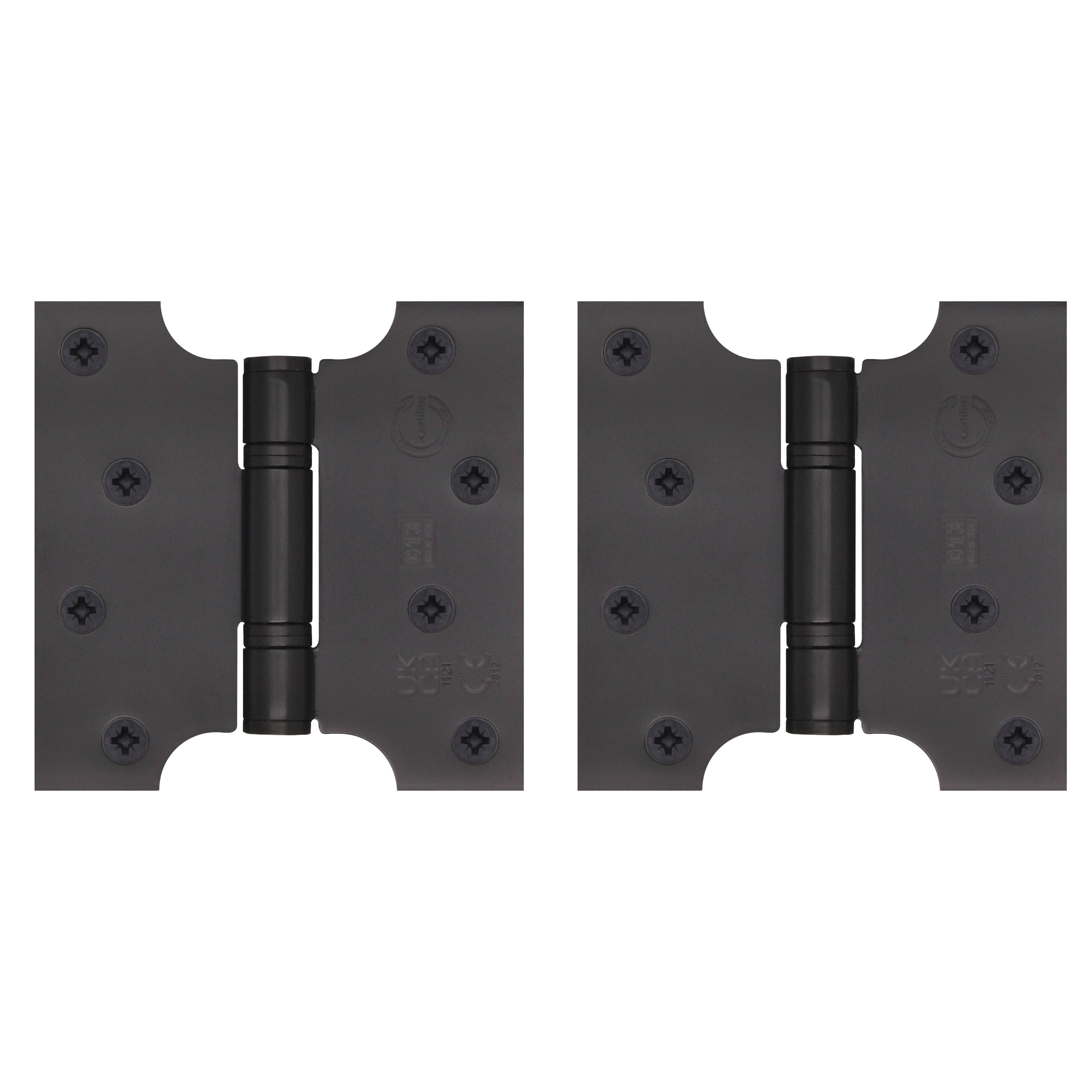 Parliament Projection Fire Door Hinges 4" Grade 13 Stainless Steel ...