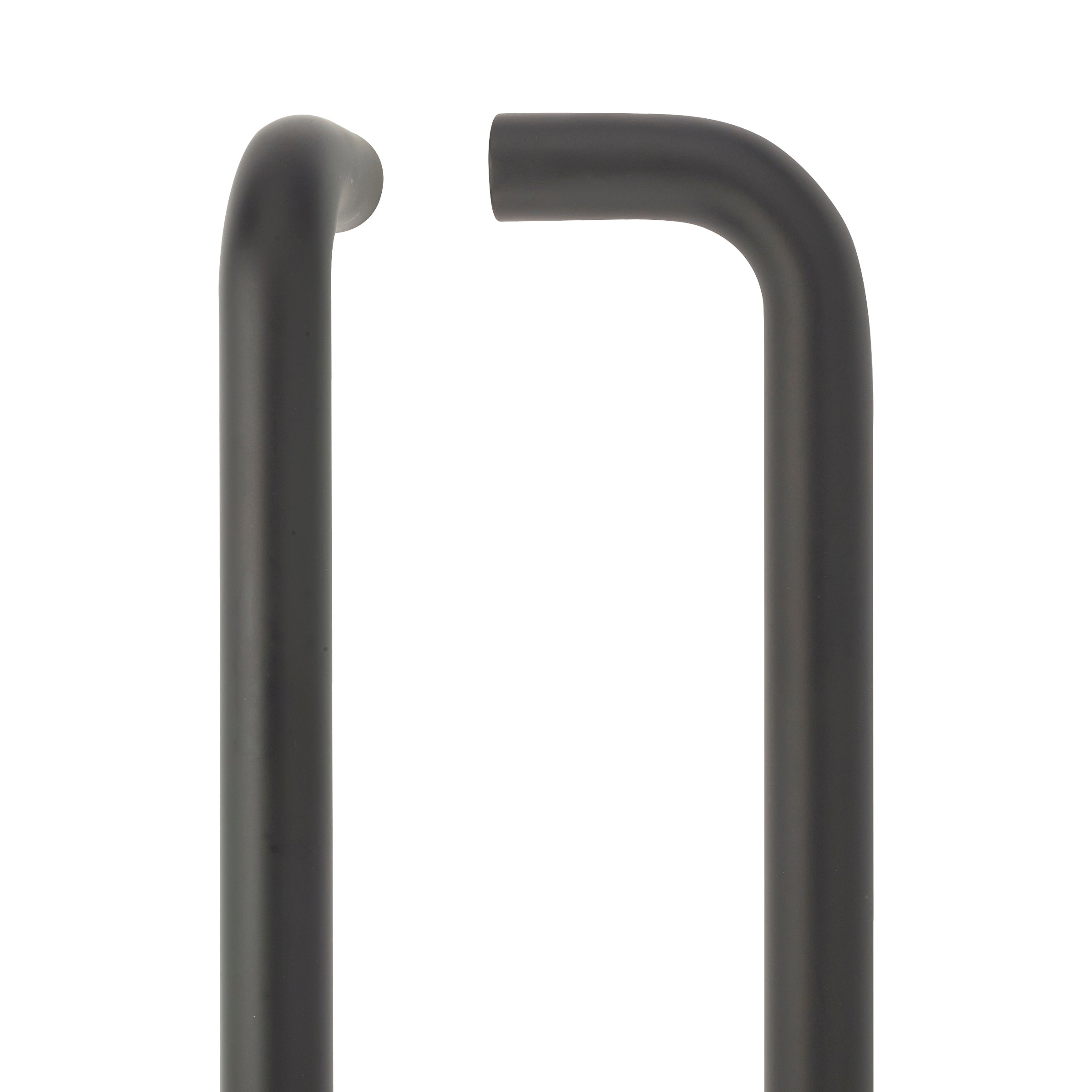 Bolt Fix Fire Rated Pull Handle - 19 x 425mm - Matt Black