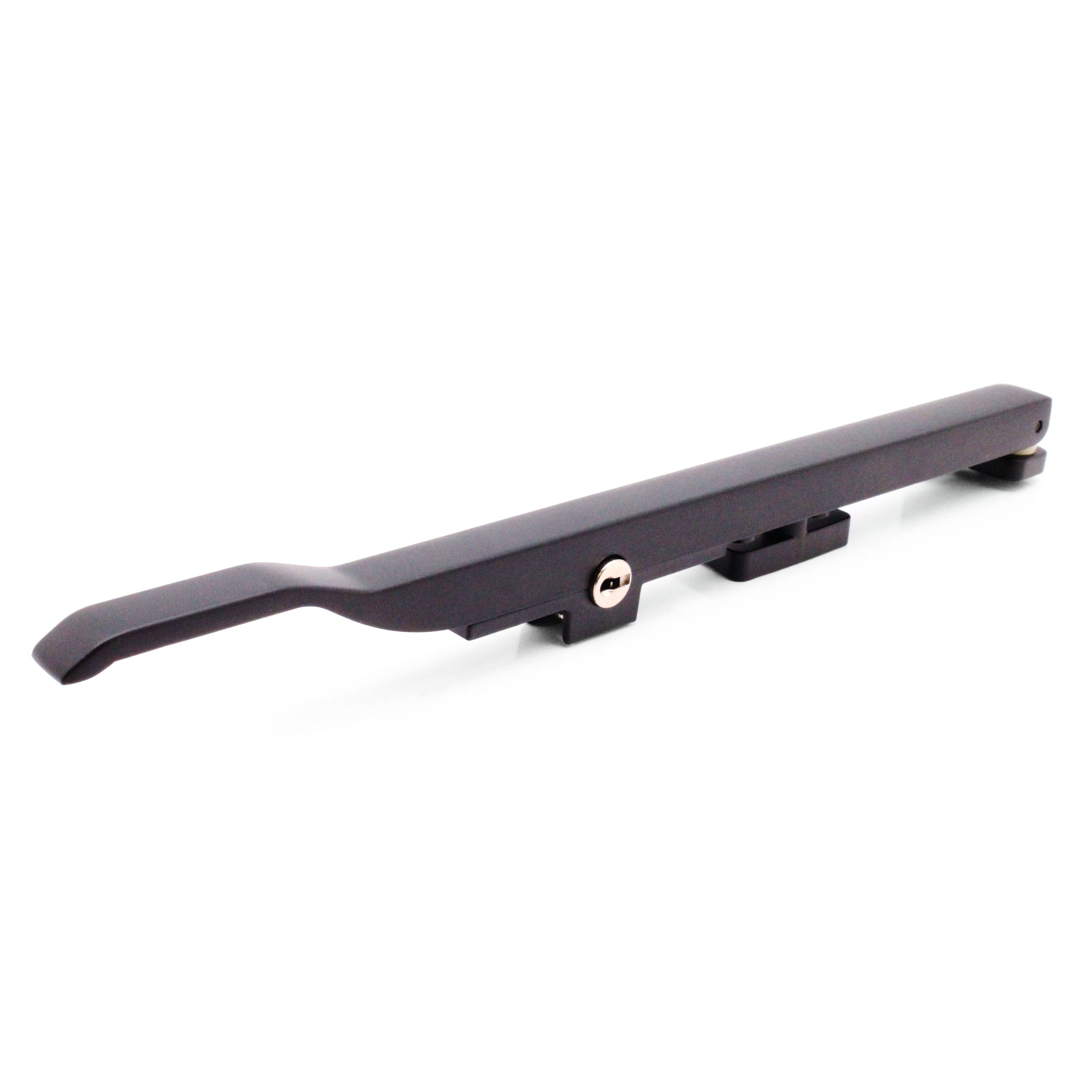 Locking Window Stay - 250mm - Matt Black - tradefit