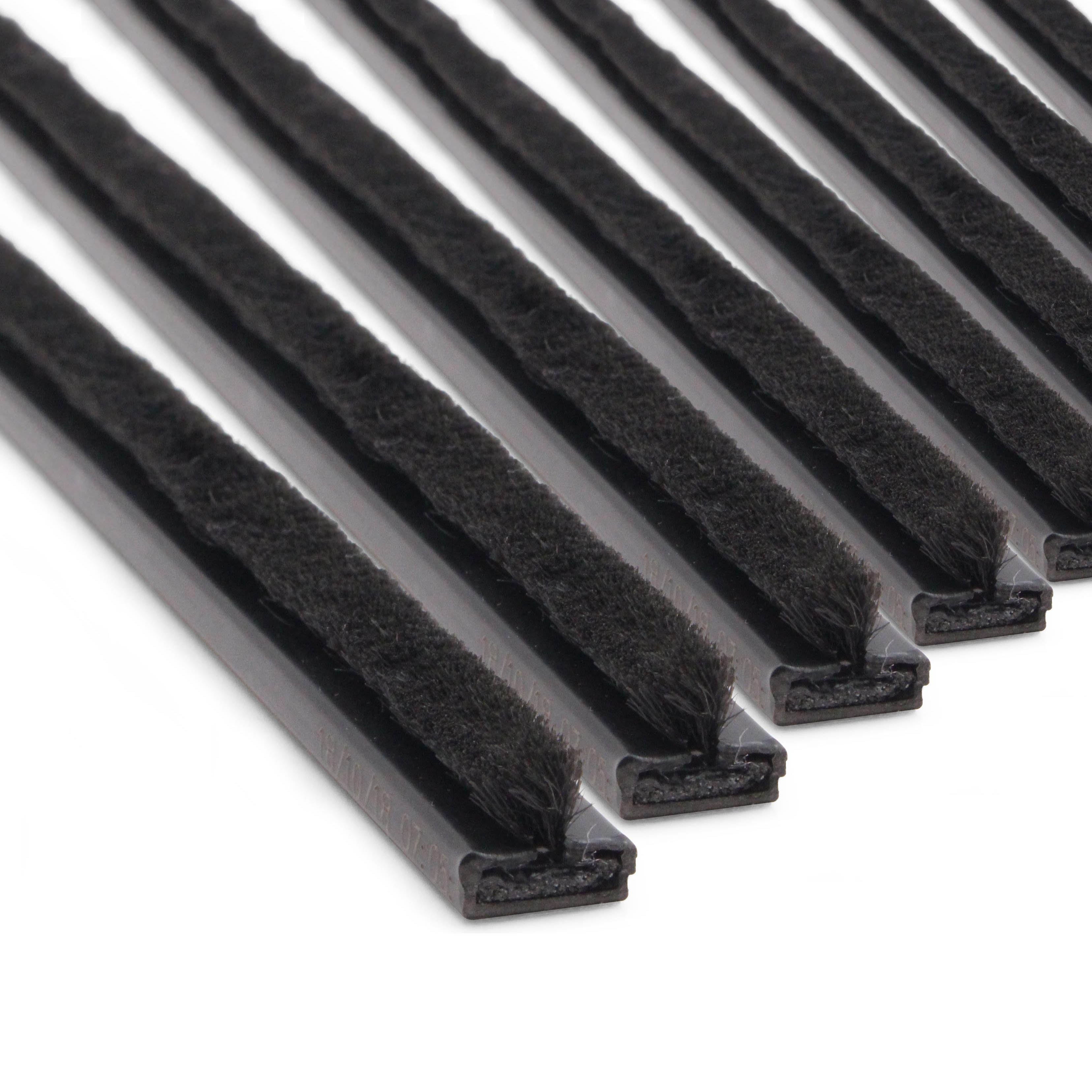 Intumescent Seal Strip - Fire and Smoke - 10x4x2100mm - Black - Pack of 50