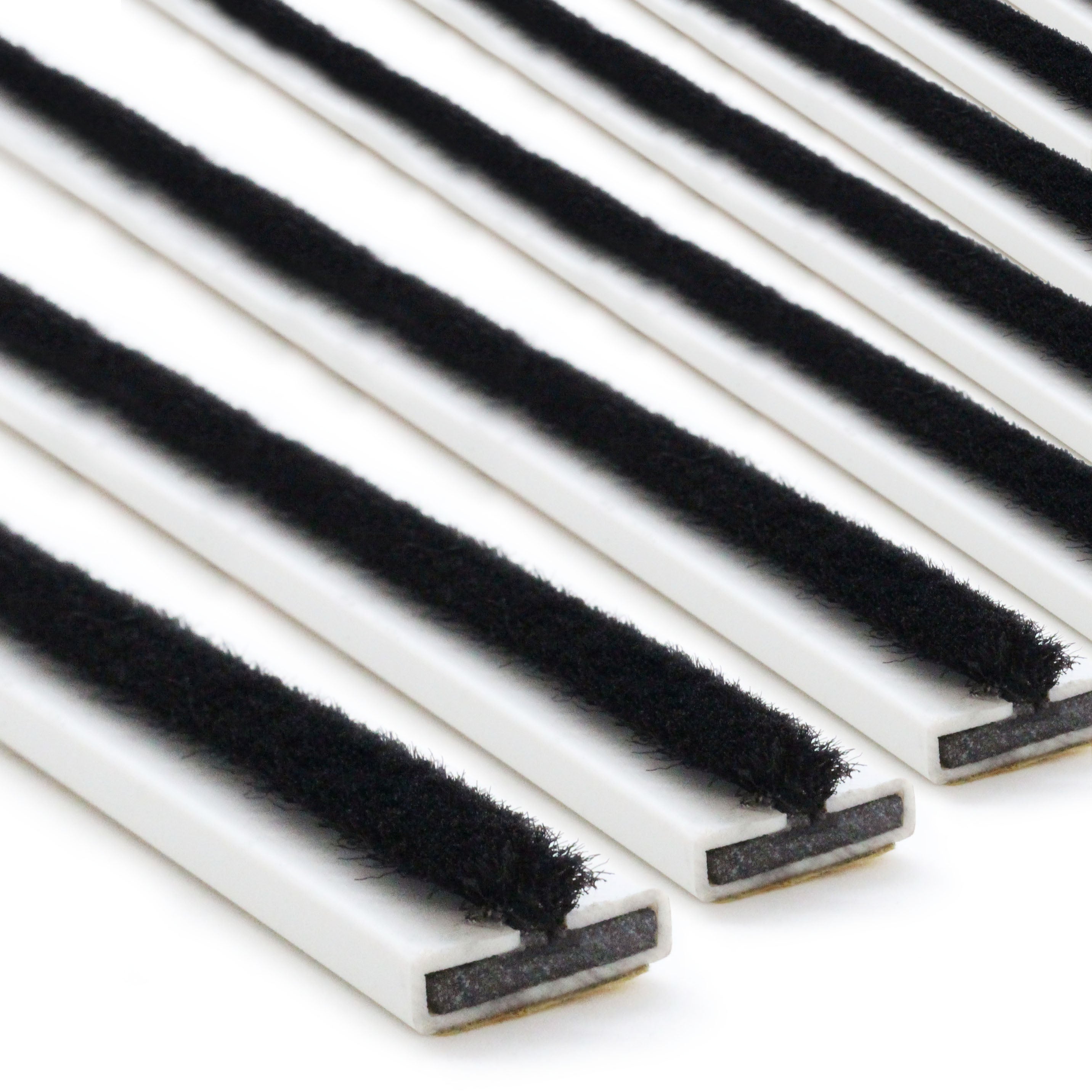 Intumescent Fire Door Seal Strip - Fire and Smoke - 15x4x2100mm - White ...