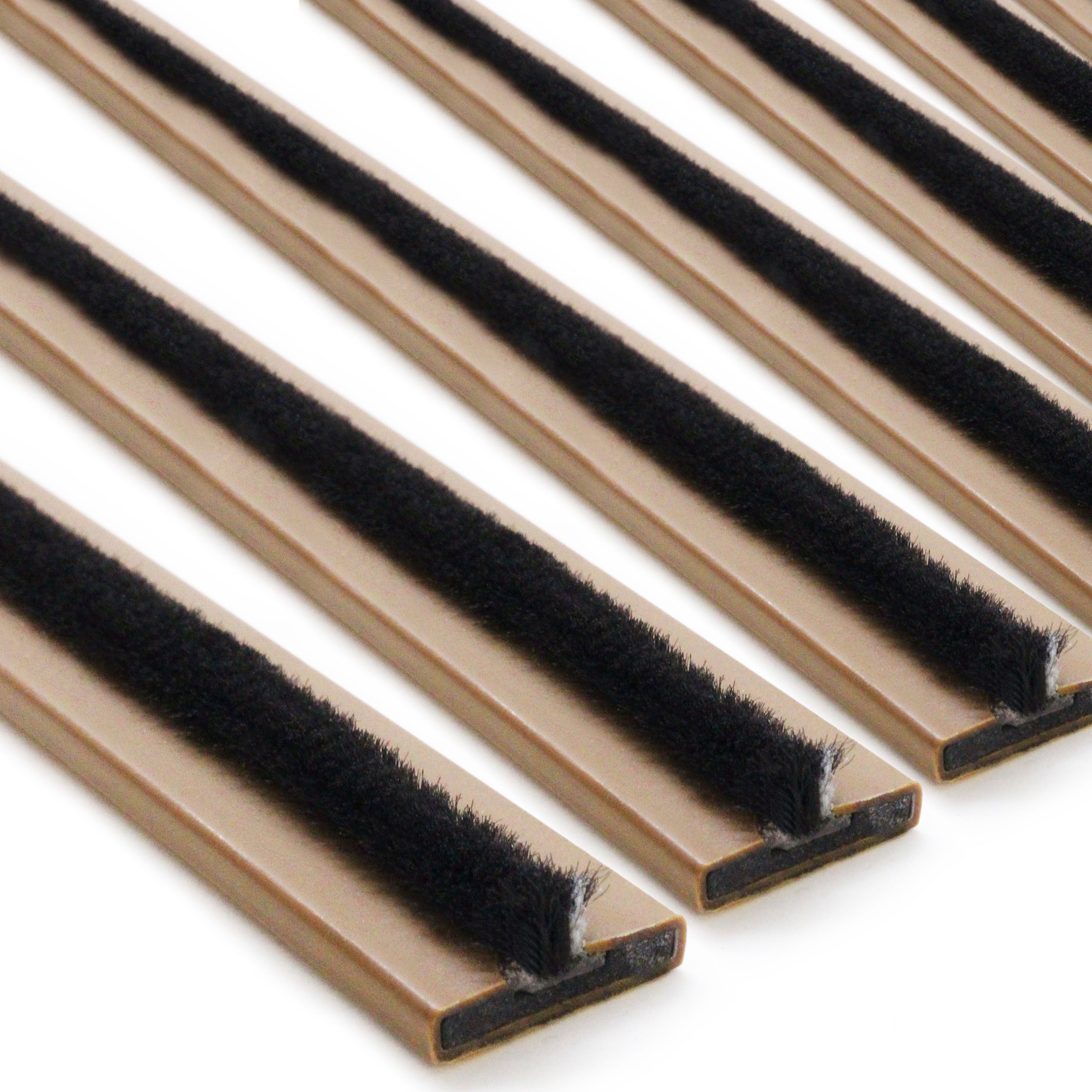 Intumescent Fire Door Seal Strip - Fire and Smoke - 20x4x2100mm - Brown ...