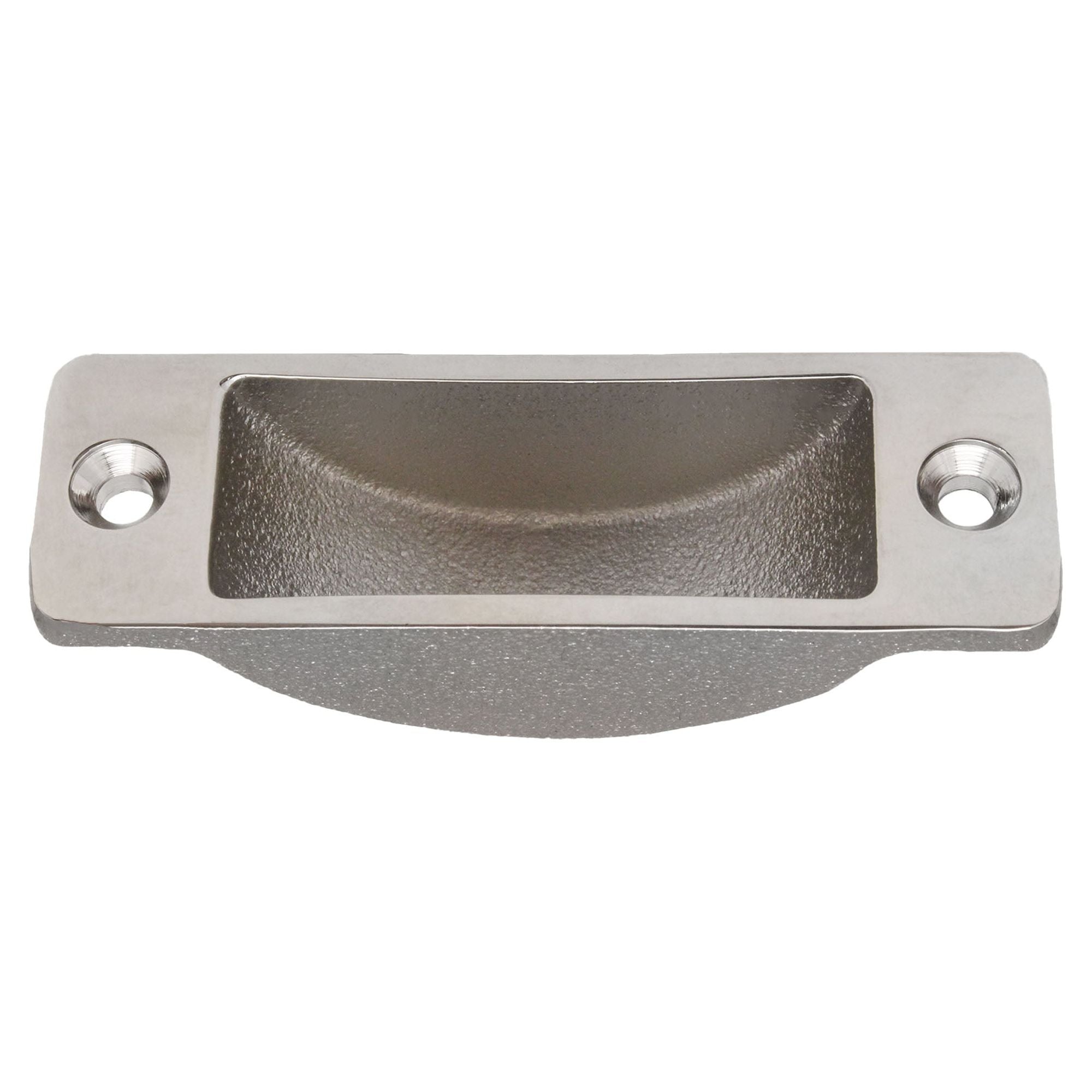 Brass Easy-Clean Dust Socket for Flush Bolt - 62 x 19mm - Polished ...