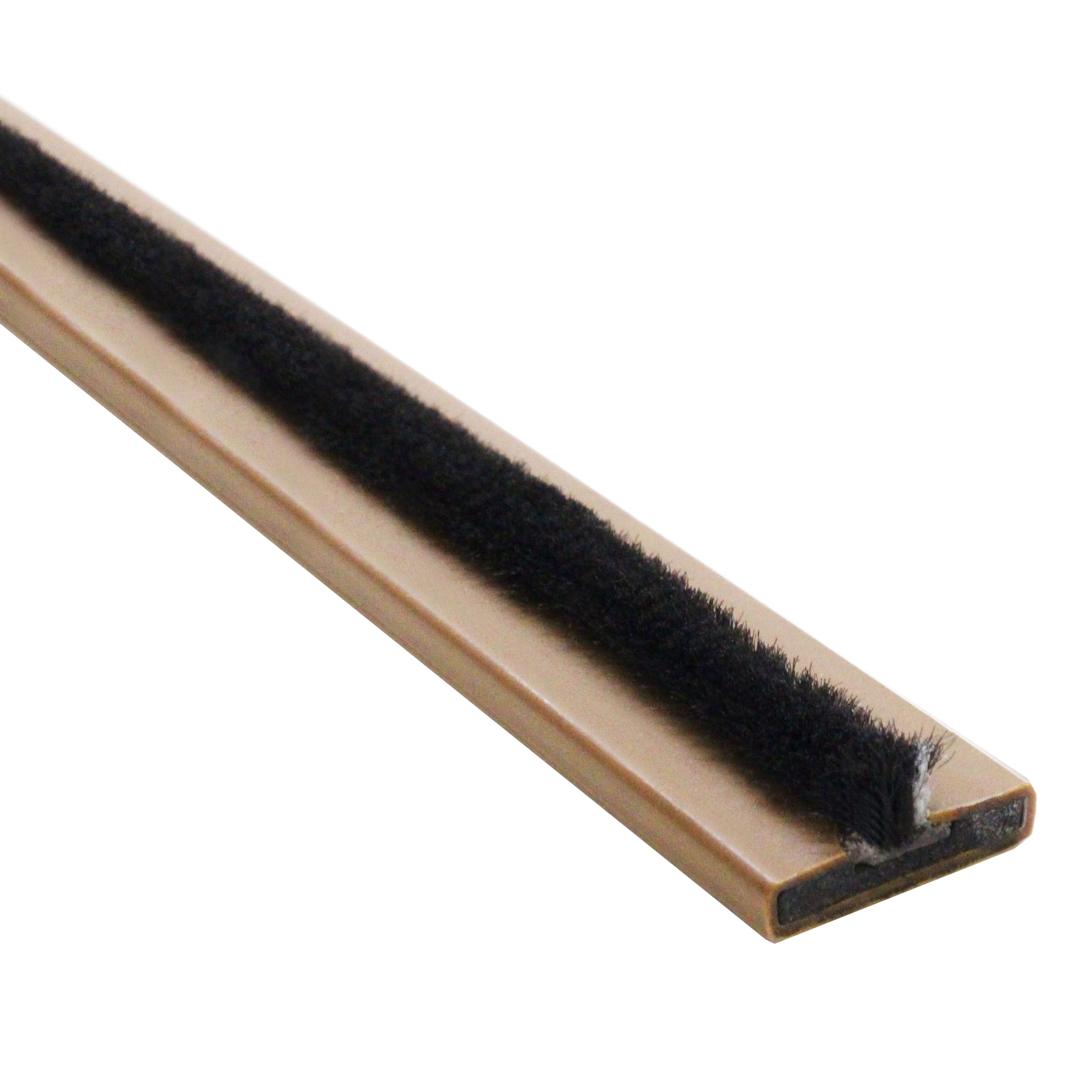 Intumescent Fire Door Seal Strip - Fire and Smoke - 20x4x2100mm - Brown