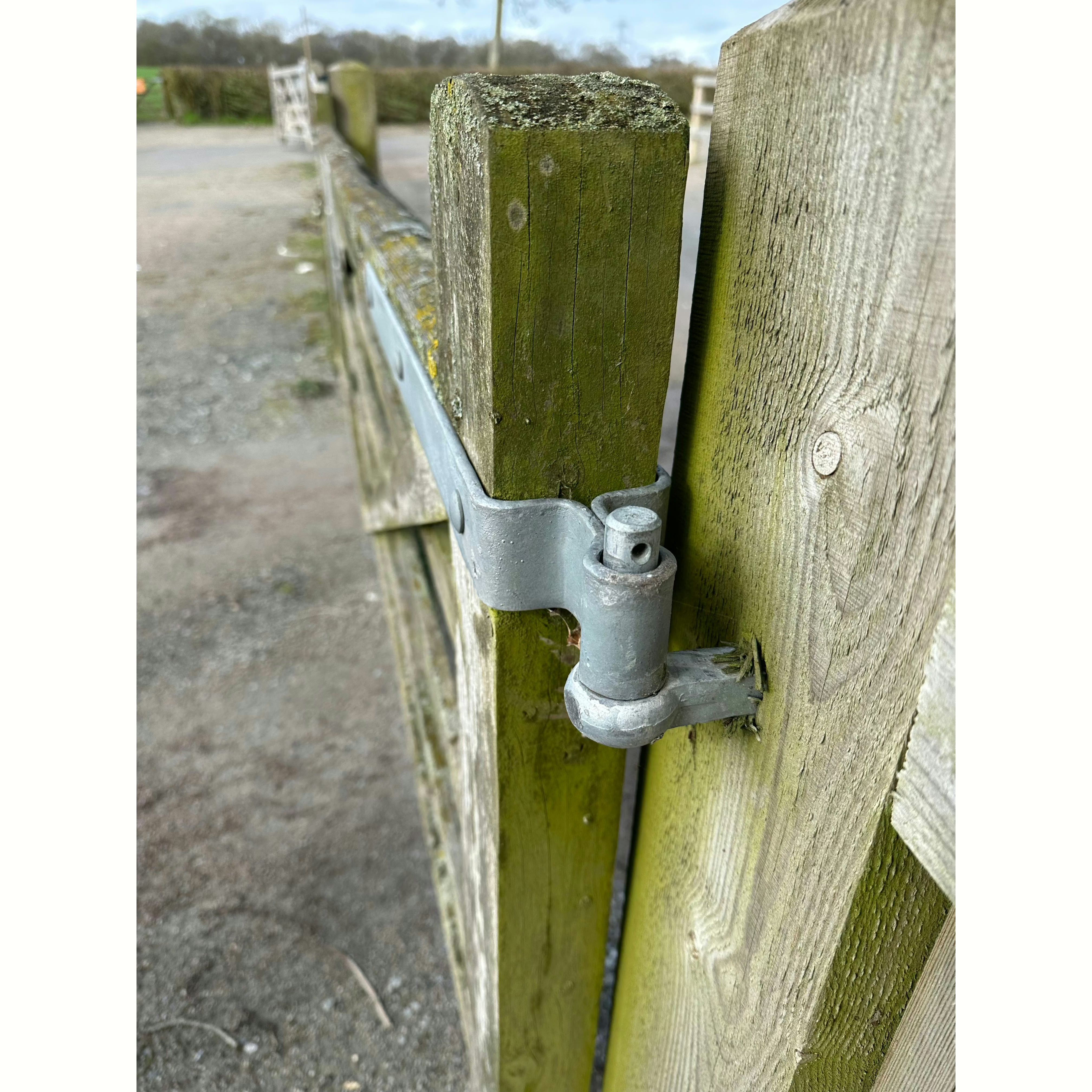 Field Gate Hinge Set Double Strap Hook to Drive and Bolt Pattern Hot ...