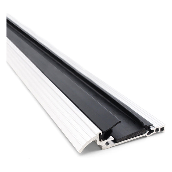 FD30 Fire Door Threshold - 56mm Inward Opening Doors - Bright Silver ...