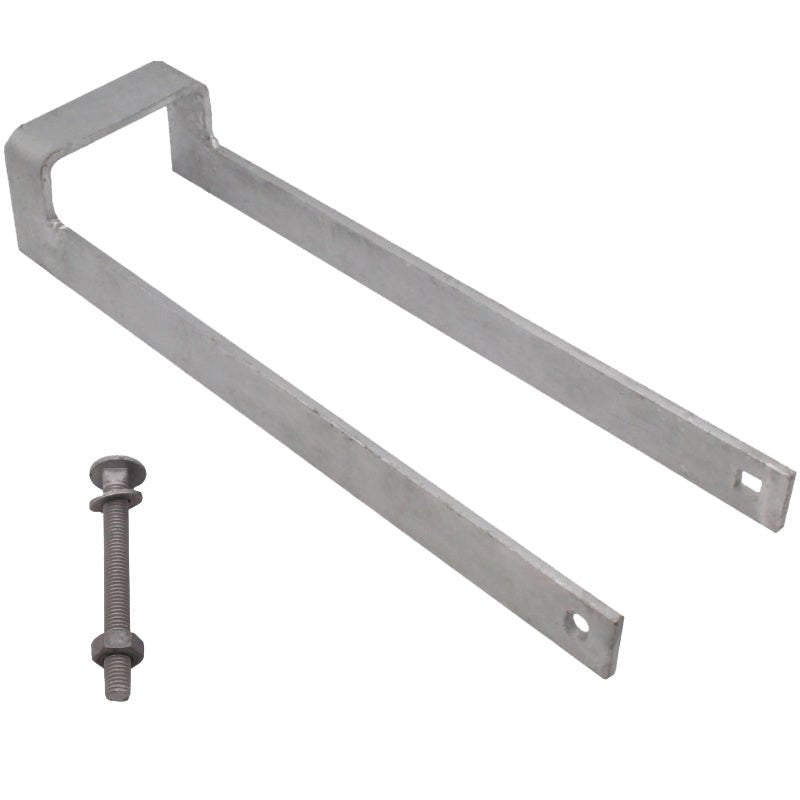 Field Gate Throw Over Gate Loop Latch - 350mm / 14 inch - Galvanised