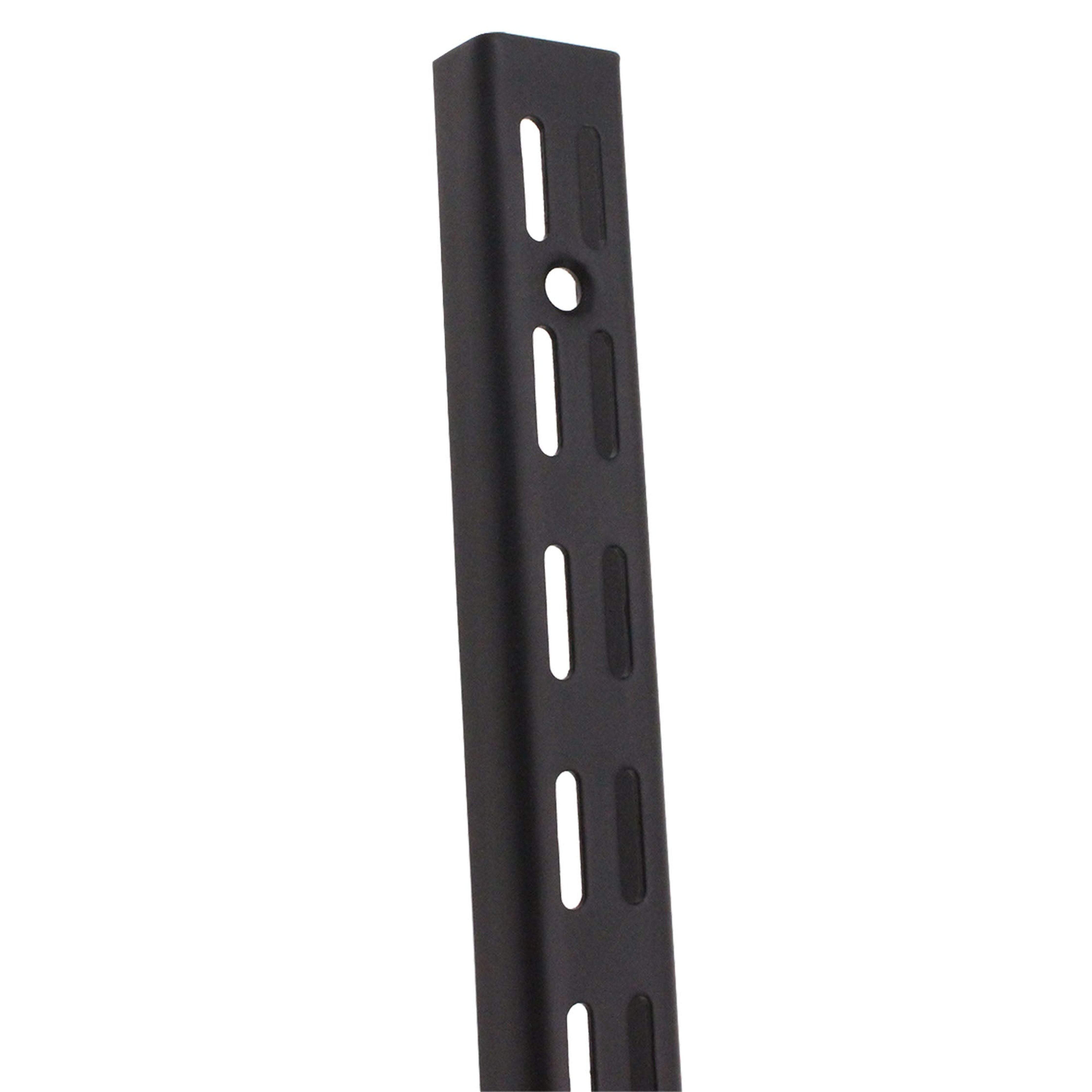 Twin Slot Shelving - Upright - Black - 710mm - tradefit