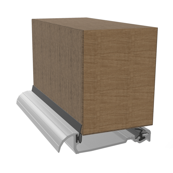 Door Threshold Seal - 56mm Inward Opening - 1829mm - Aluminium - tradefit