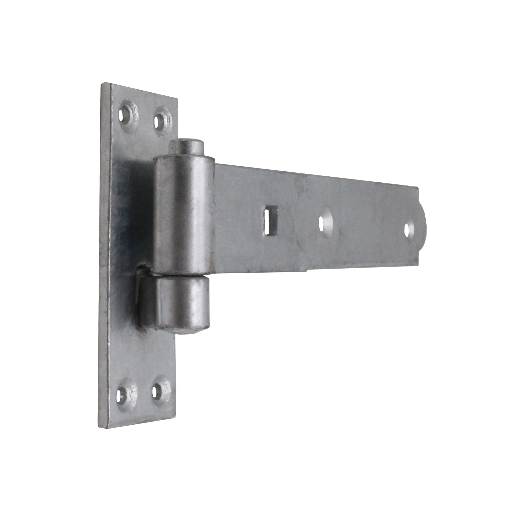 Gate Garage Hinges Hook and Band Straight - 300mm - Galvanised - tradefit