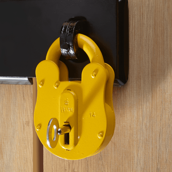 FB14 Fire Brigade Padlock - Yellow - tradefit
