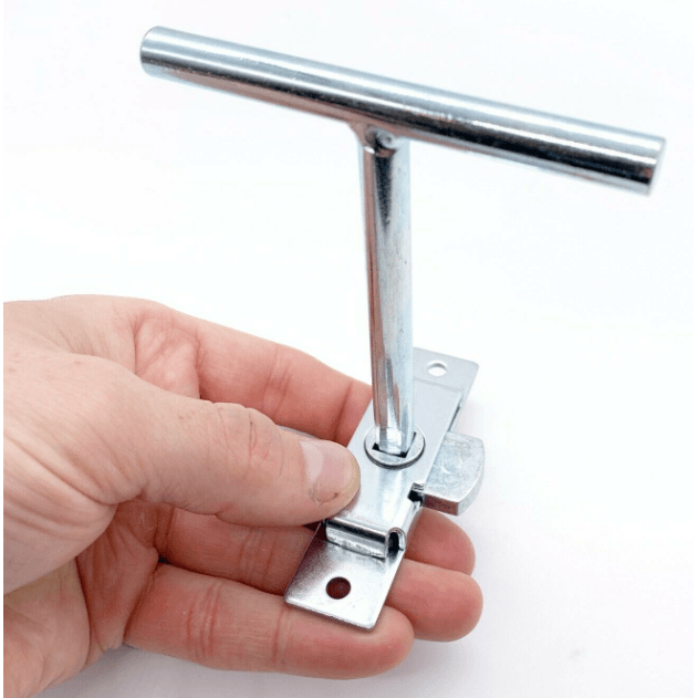 Rim Budget Lock - 79 x 19mm - Zinc Plated - tradefit