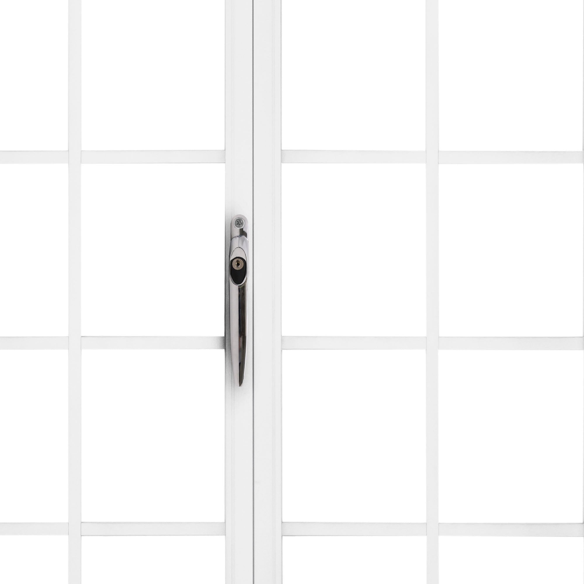Yale Espagnolette Window Handle Straight - 40mm - Chrome - tradefit