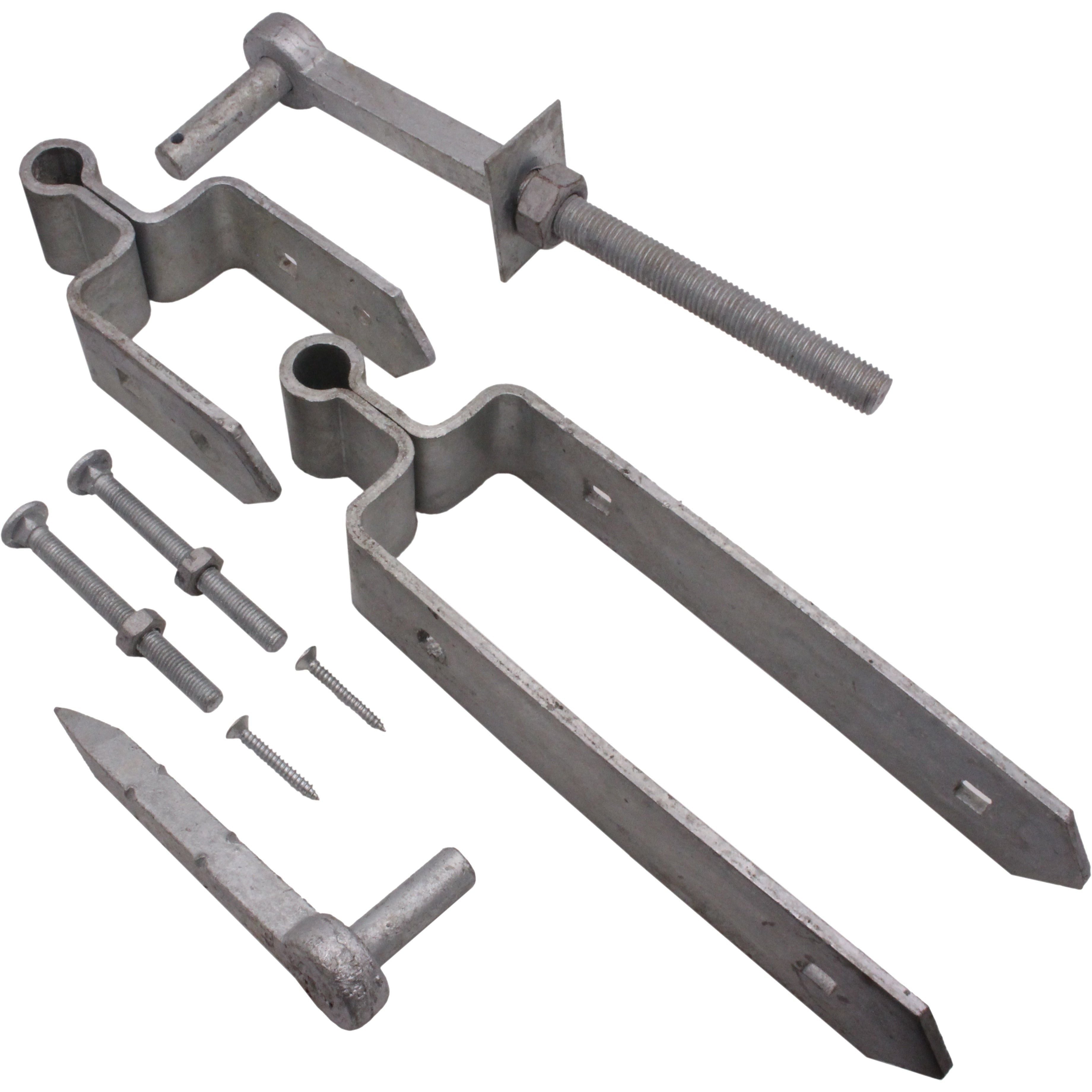 Field Gate Hinge Set Double Strap Hook to Drive and Bolt Pattern Hot ...