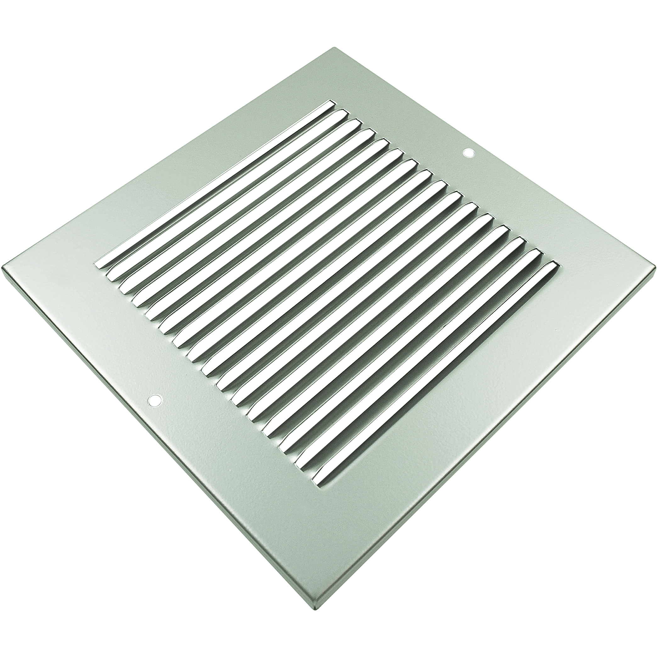 Intumescent Louvre Vent Grill Cover - 112 x 225mm - Silver