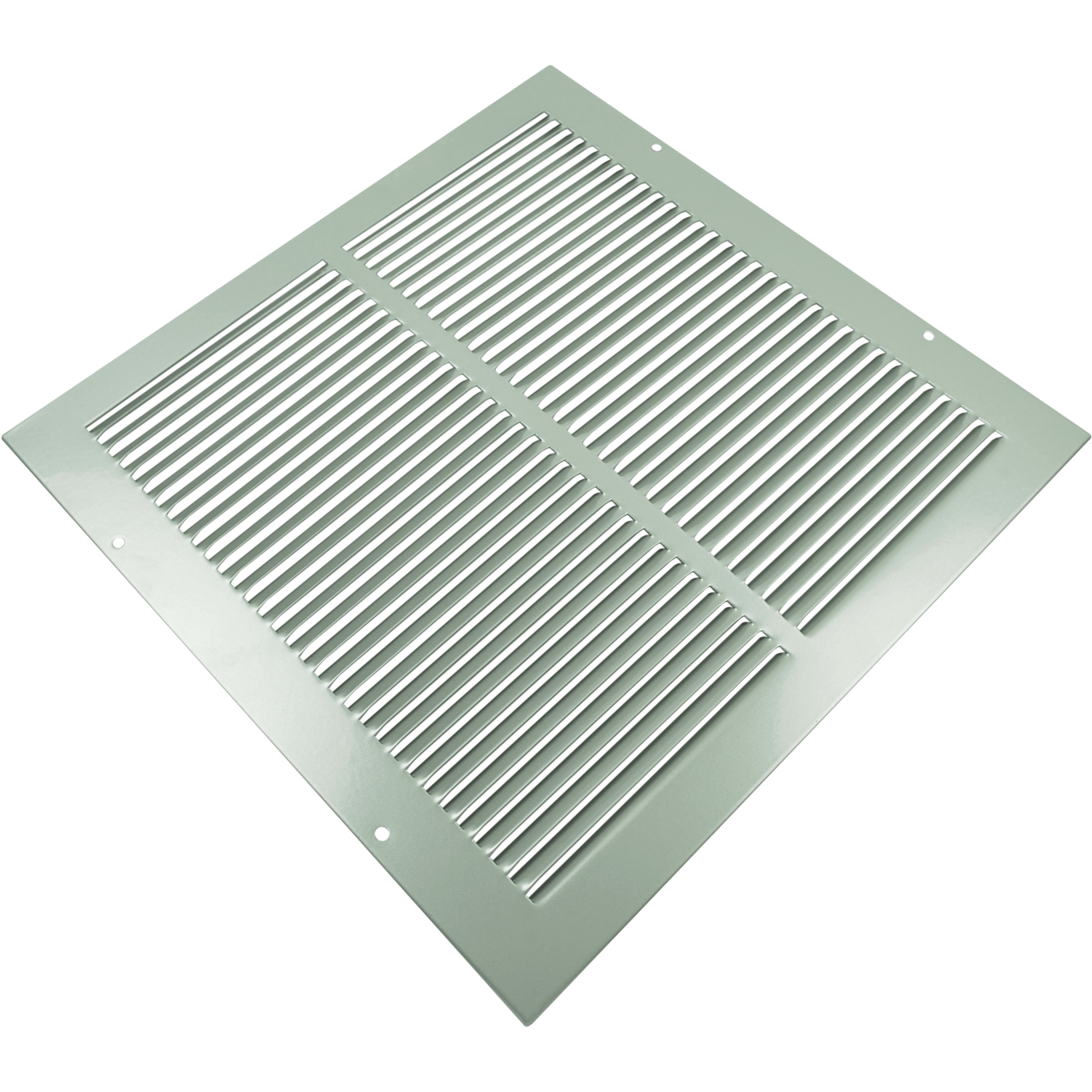 Intumescent Louvre Vent Grill Cover - 345 x 340mm - Silver