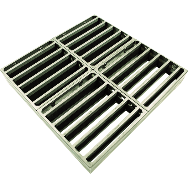 Intumescent Air Transfer Grille - 300 x 300mm - tradefit