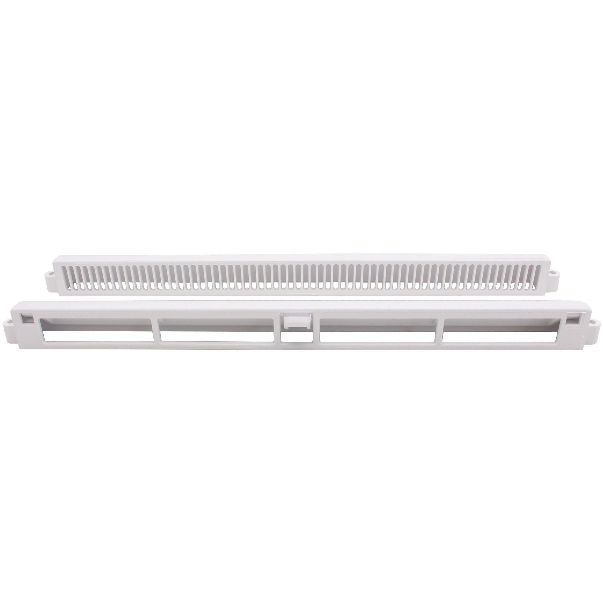 Trickle Window Slot Vent Set Inside & Out - 290mm - 2328mm²EA - White ...