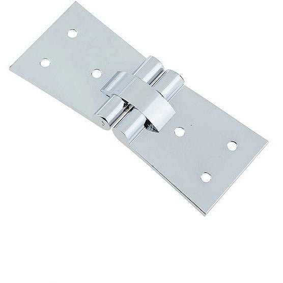 Counter Flap Hinge - 104x39mm - Polished Chrome - tradefit