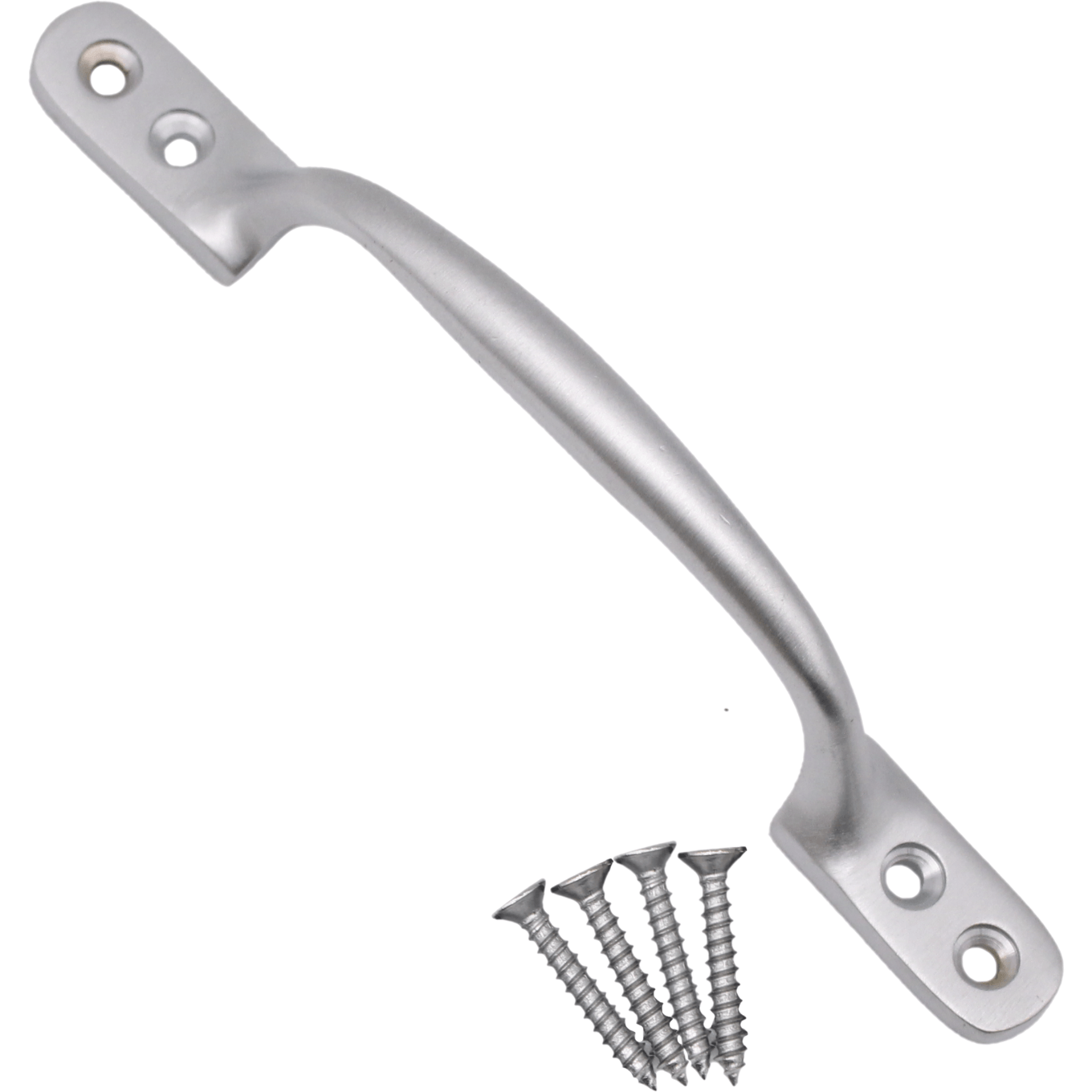 Sash Window Dee Pull Handle - 150mm - Satin Chrome - tradefit