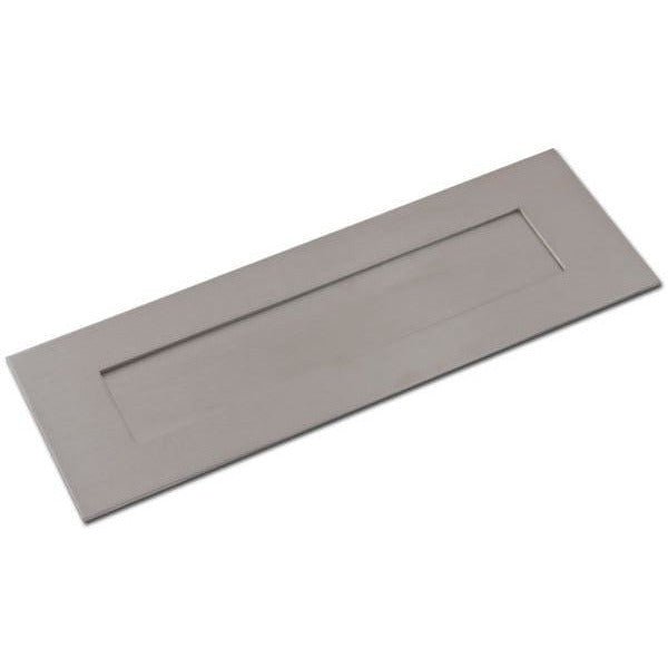 Stainless Letter Plate Box Plate - 330x110mm - Satin Stainless Steel ...
