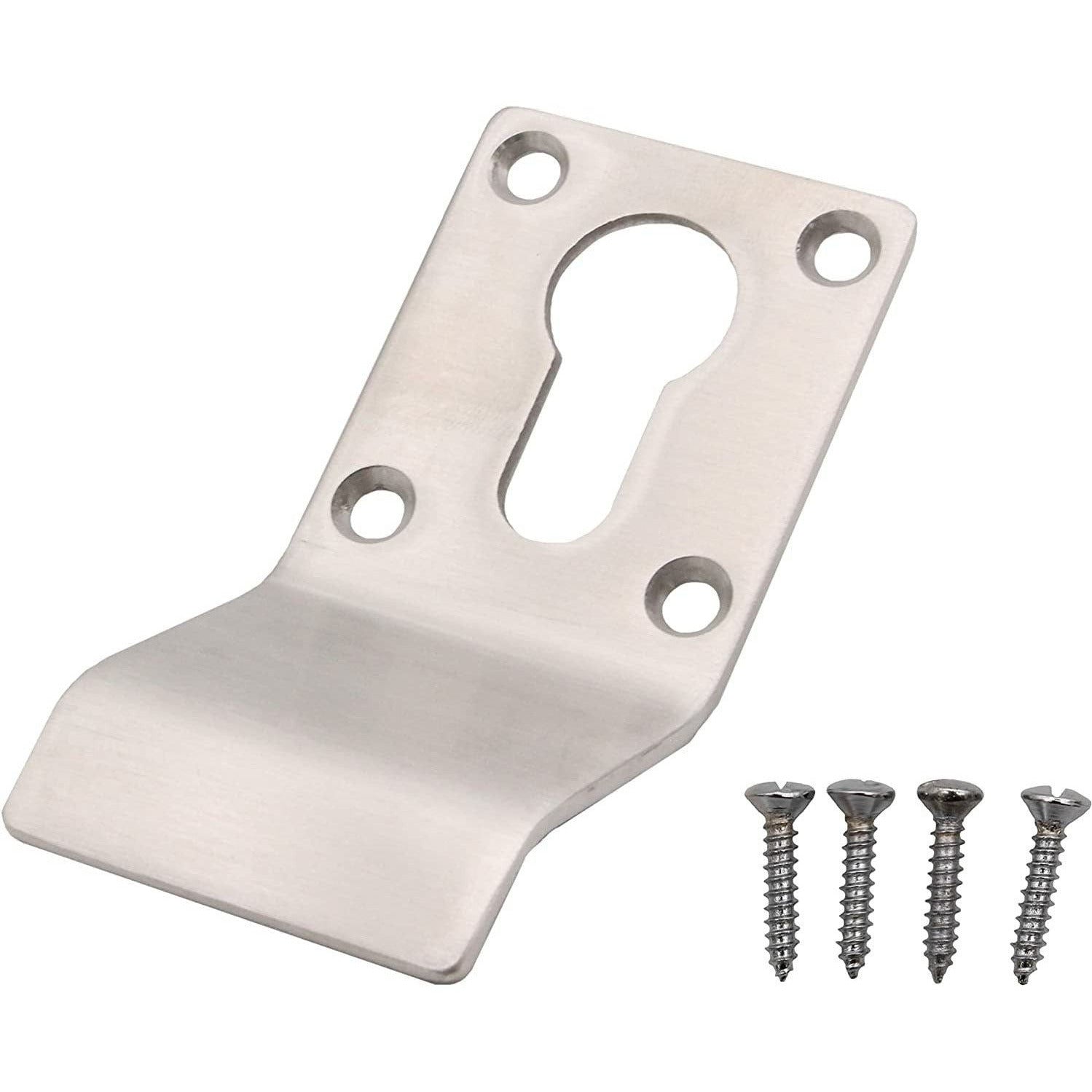 Cylinder Pull Finger Latch Euro Profile - Satin Stainless Steel - 86mm ...