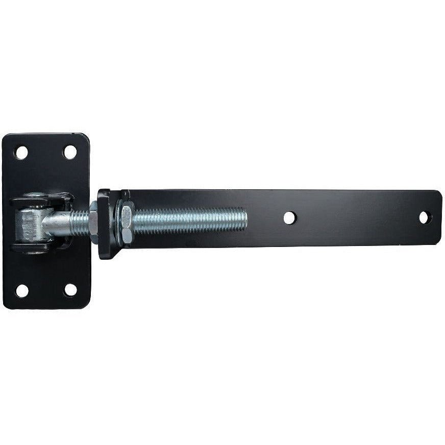 Adjustable Gate Hinges - 300mm - M20 - Black - tradefit