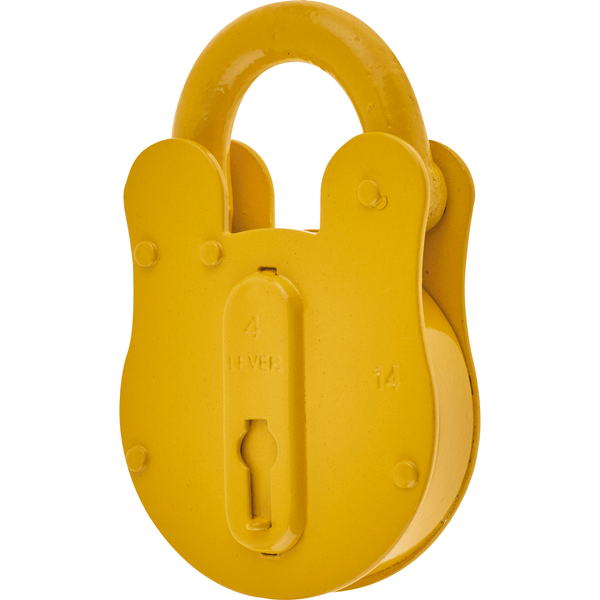 FB14 Fire Brigade Padlock - Yellow - tradefit