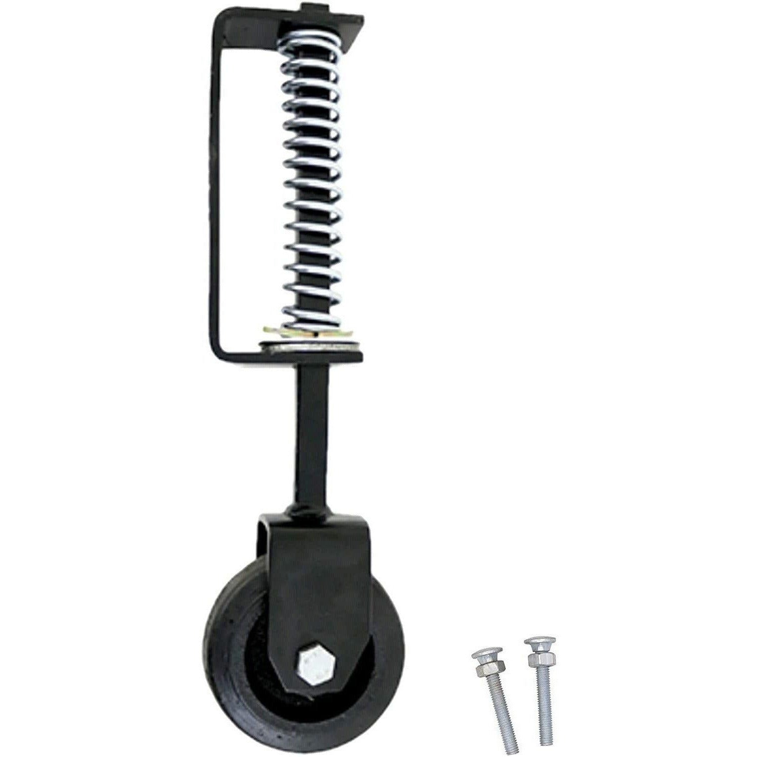 Gate Garage Door Wheel Castor Heavy Duty Spring Loaded Inc Fixing Bolts ...
