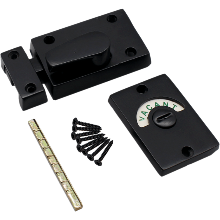 Toilet Indicator Bolt Traditional - Matt Black - tradefit