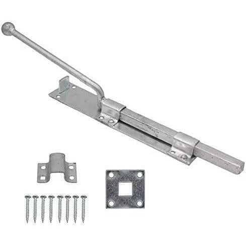 Monkey Tail Garage Drop Bolt & 2 Keep Types - 450mm 18 Inch ...