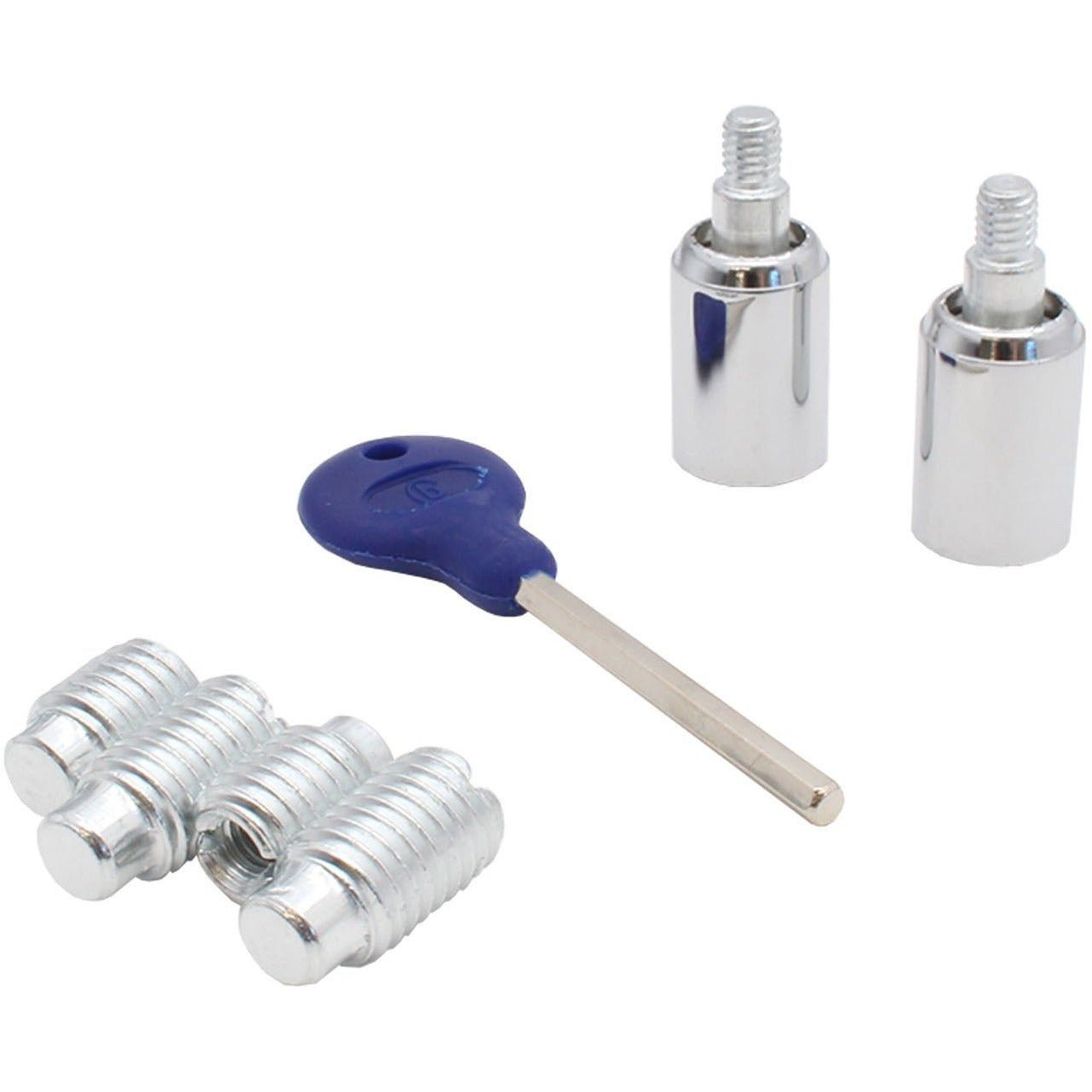 Locking Security Sash Window Stop Set - Pack of 2 with Key - Polished ...