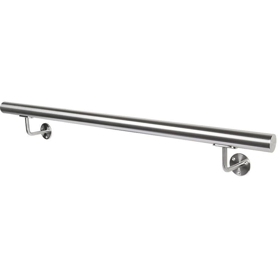 Handrail Kit - 1000mm - Grade 304 Satin Stainless Steel - tradefit