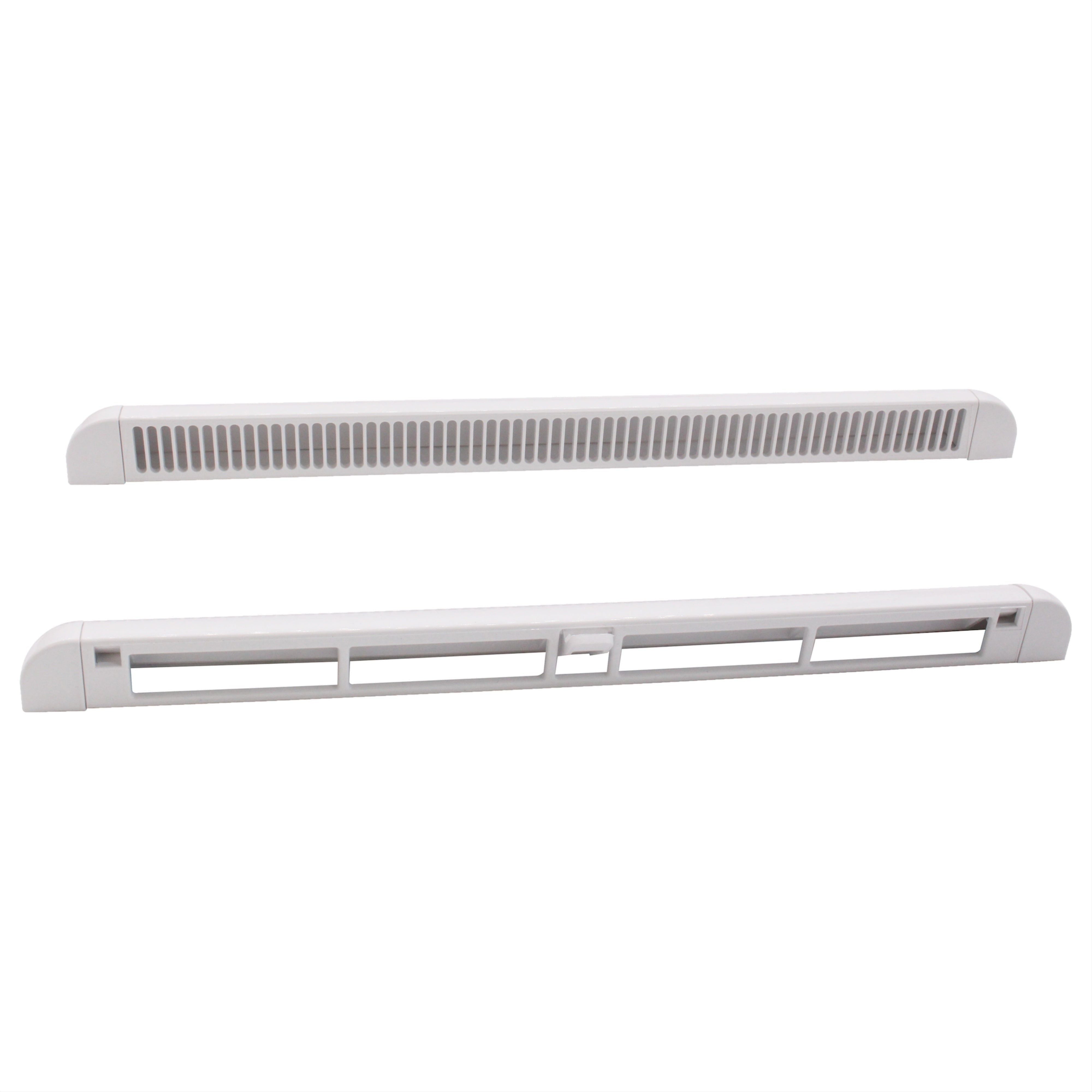 Trickle Window Slot Vent Set Inside & Out - 290mm - 2328mm²EA - White ...